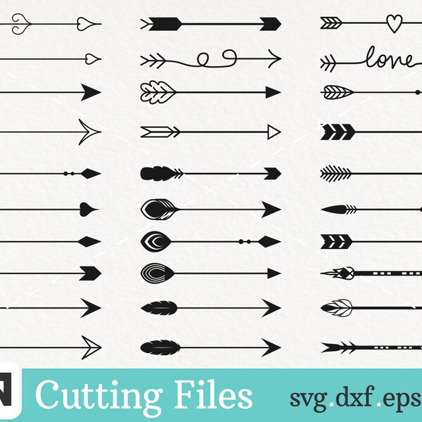 Tribal Arrow Svg - Etsy