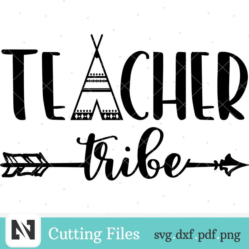 Teacher Tribe Svg - Etsy