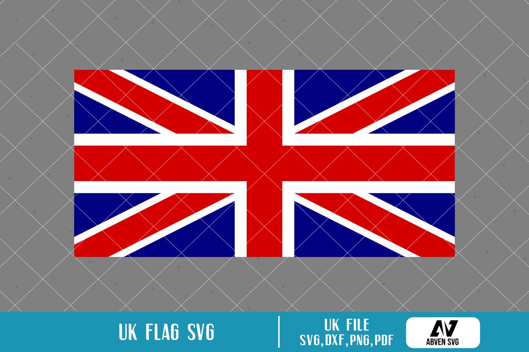 UK Svg, UK Clip Art, UK Flag Svg, Uk Flag Clip Art, United Kingdom Flag ...