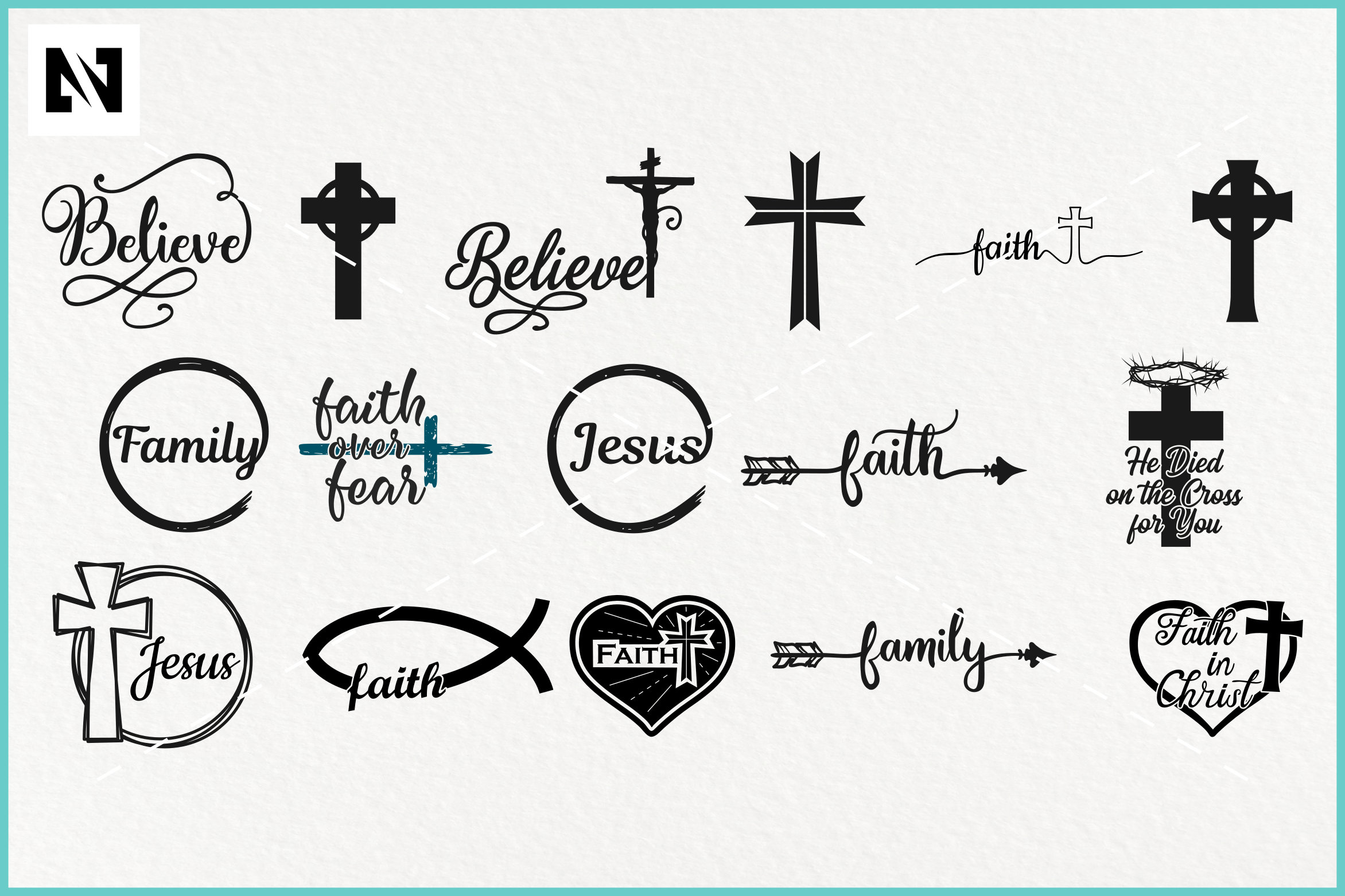 Religous Svg, Faith Svg, Jesus Svg, Easter Svg, God Svg, Jesus Christ ...