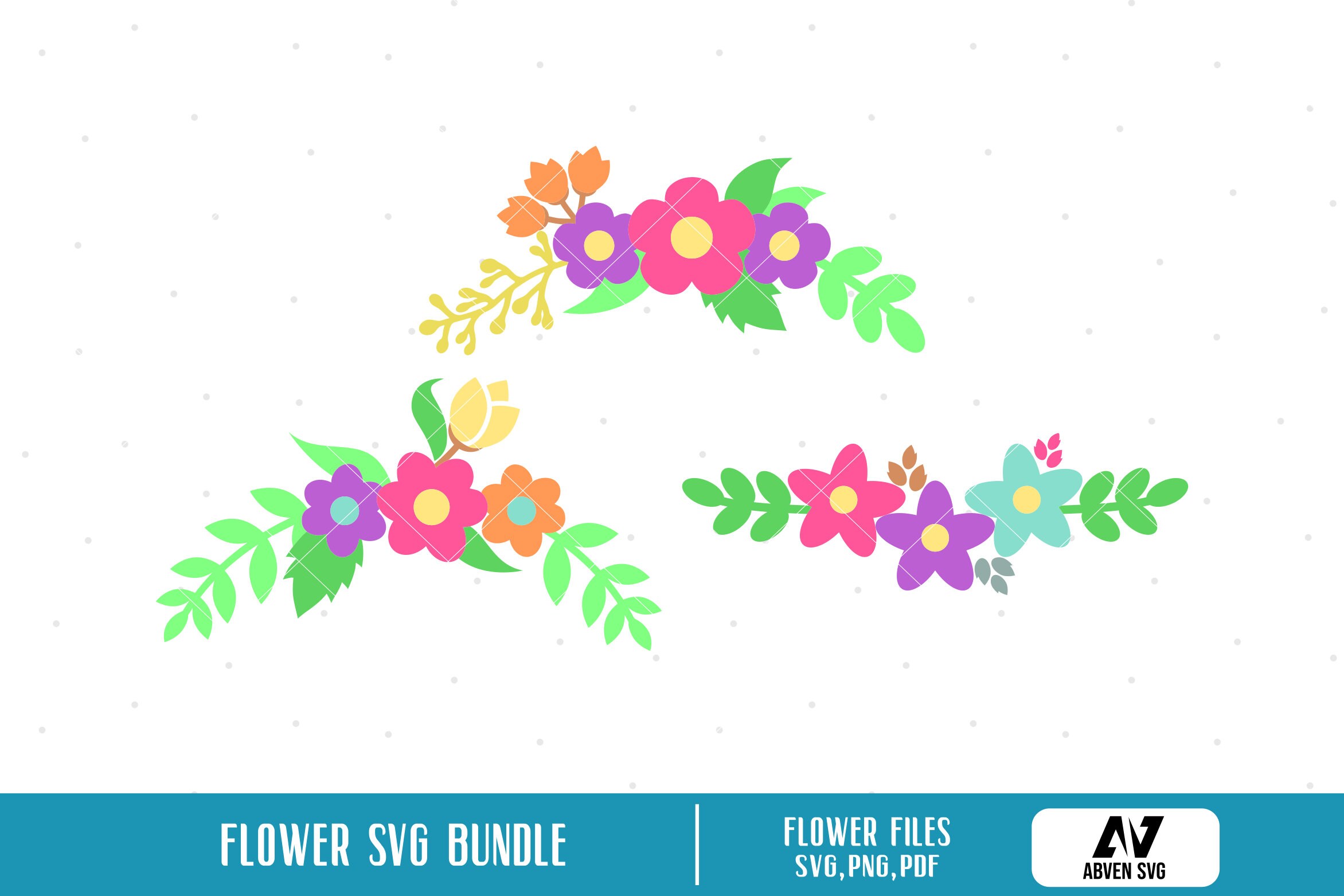 Flower Svg Flower Clip Art Flower Graphics Floral Svg | Etsy