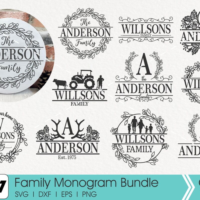 Farmhouse Frames Svg - Etsy