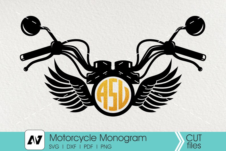 Motorcycle Svg, Motorcycle Monogram Svg, Motorcycle Logo Svg, Biker Svg ...