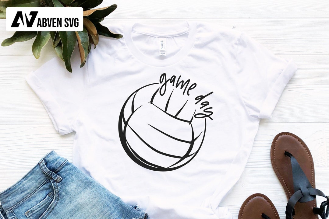 Game Day Svg, Game Day Clip Art, Volleyball Svg, Volleyball Clip Art ...