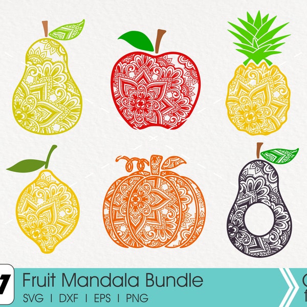 Fruit Mandala - Etsy