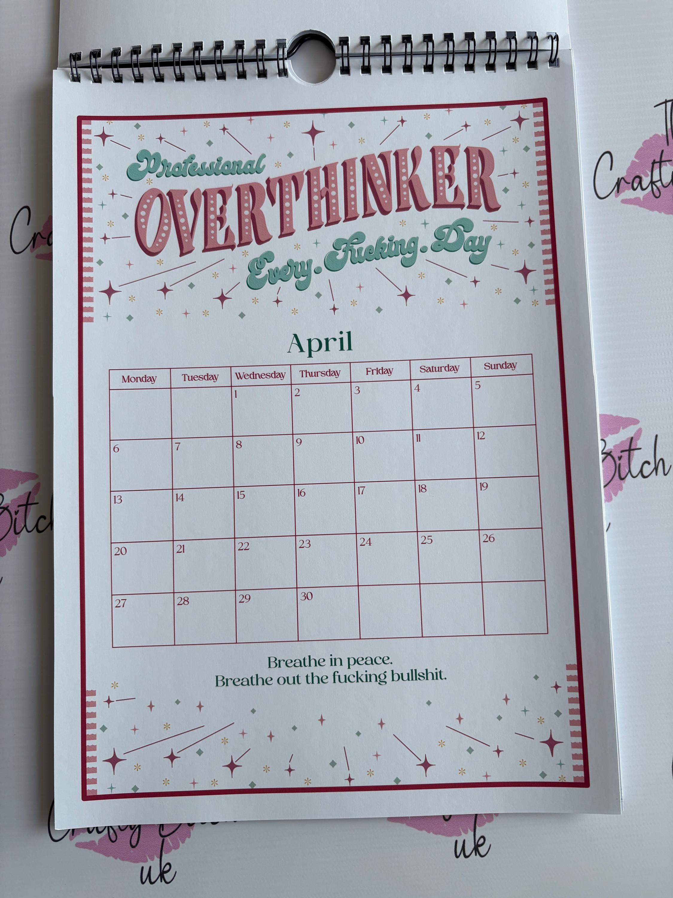 Blooms & F- Bombs 2026 Sweary Calendar - Etsy