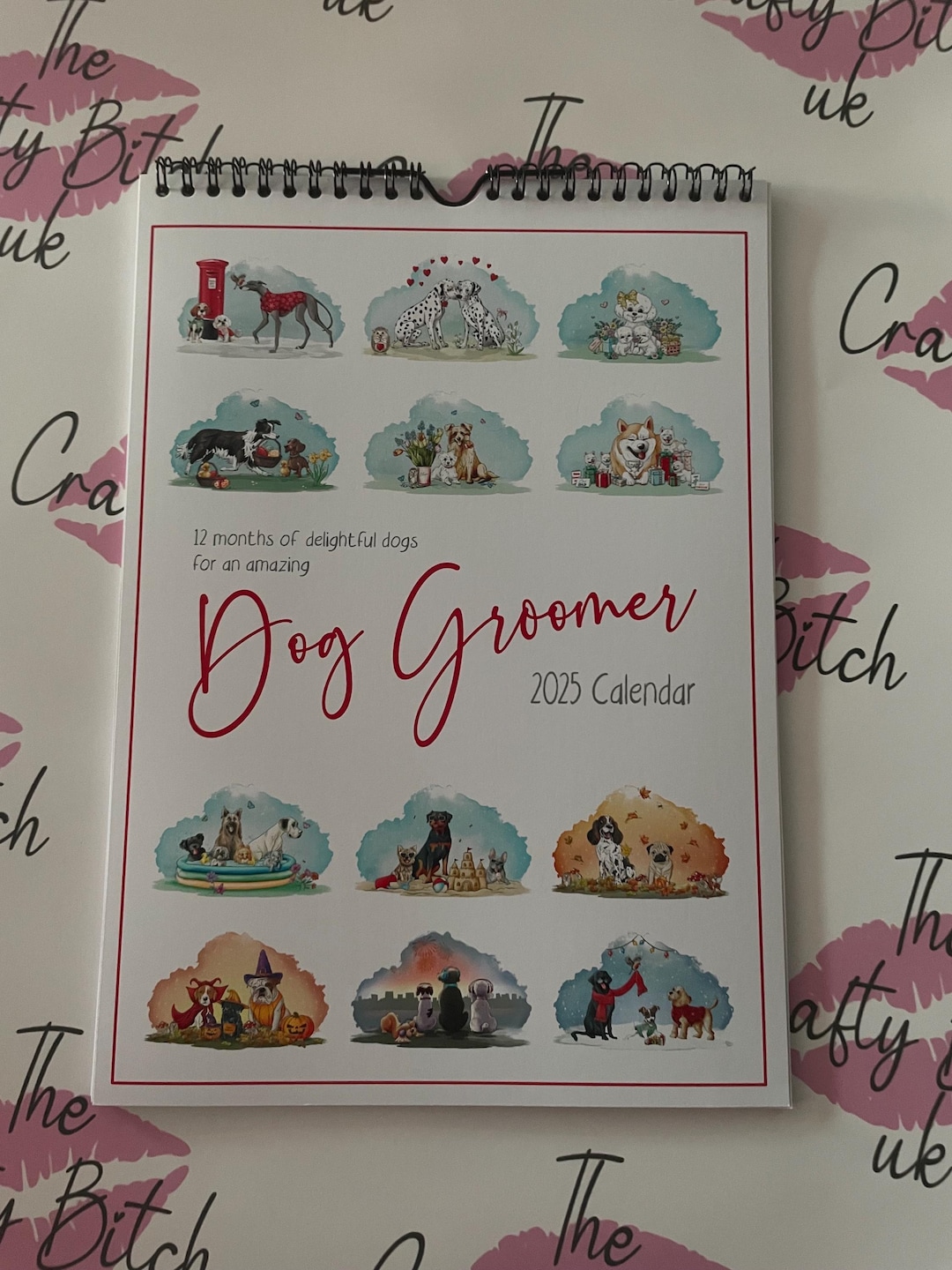 2025 Calendar for Dog Groomers - Etsy UK
