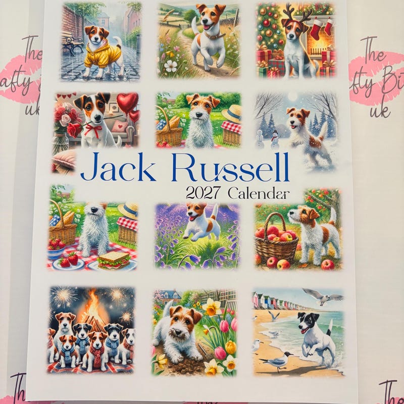Jack Russell Calendars - Etsy UK