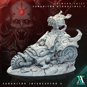 3D Printed Archvillain Games Sanguitor Interceptors Crimson Skies ...