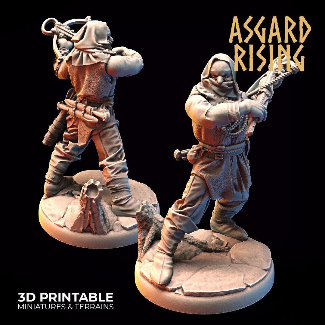 3D Printed Asgard Rising Bandit Deserters Crossbow Modular - Etsy