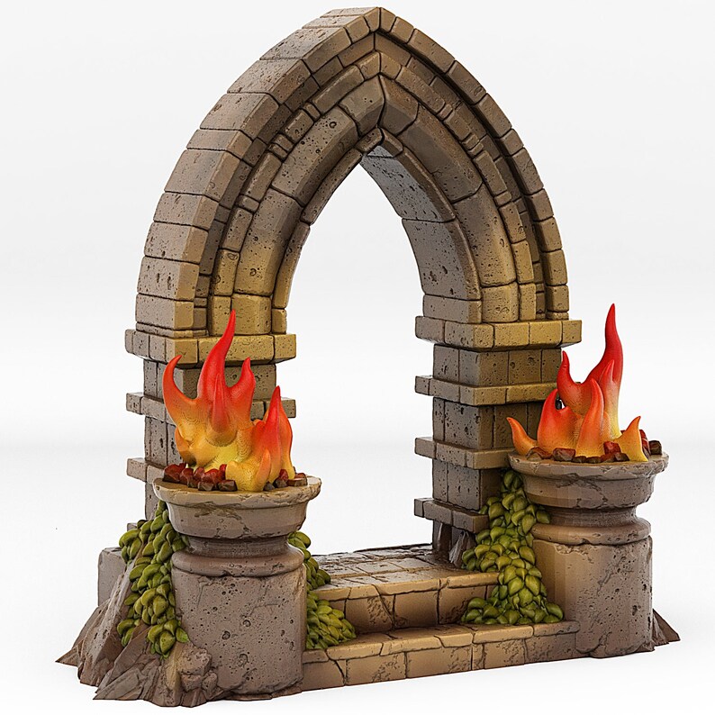 3D Printed Fantastic Portals and Effects Haunted Castle Portal - Etsy