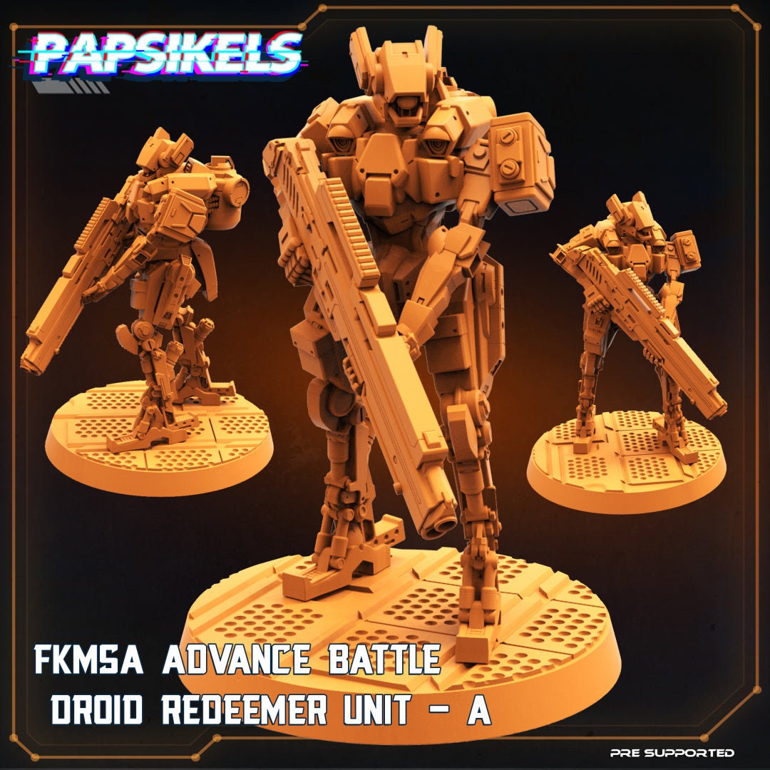 3D Printed Papsikels Cyberpunk Sci-fi Fkmsa Advance Battle - Etsy