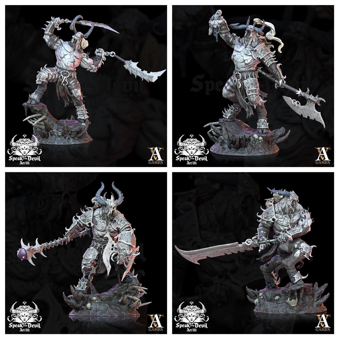 3D Printed Archvillain Games Marnak Nai Set Speak of the Devil Vol. III ...