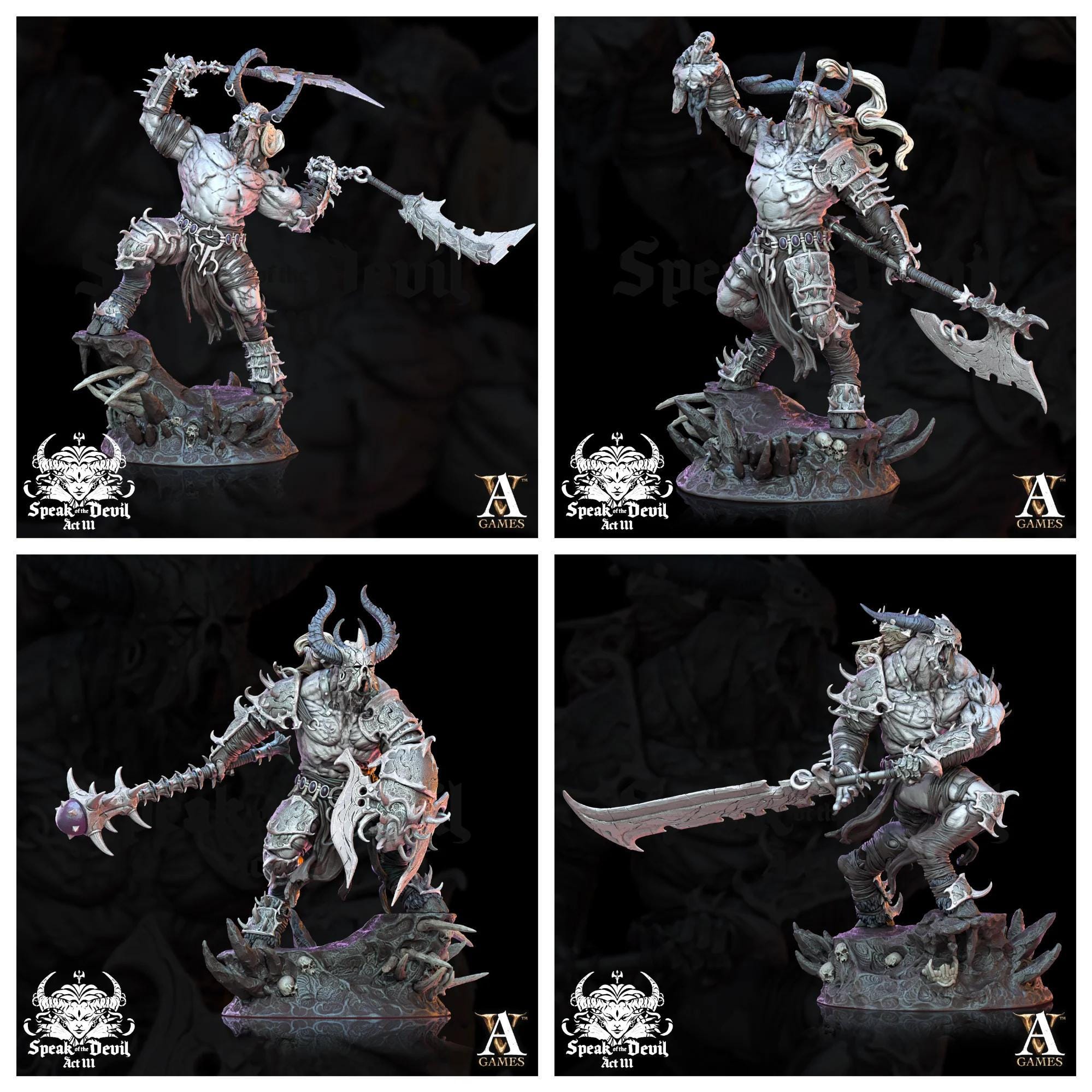 3D Printed Archvillain Games Marnak Nai Set Speak of the Devil Vol. III ...