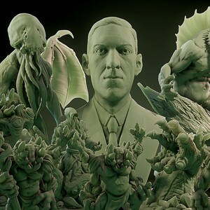 3D Printed Nafarrate Flying Polyp Lovecraftian Bestiary 28 32 Mm D&D ...