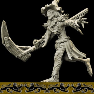 3D Printed Bestiary Vol. 4 Nafarrate - Scarecrow Construct 32mm ...