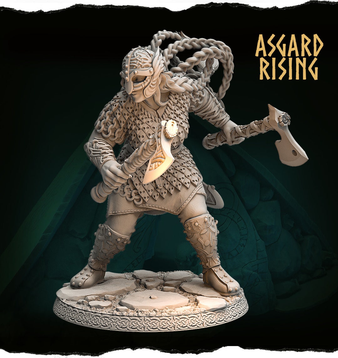 3D Printed Asgard Rising Aidda the Brave Alternative - Etsy
