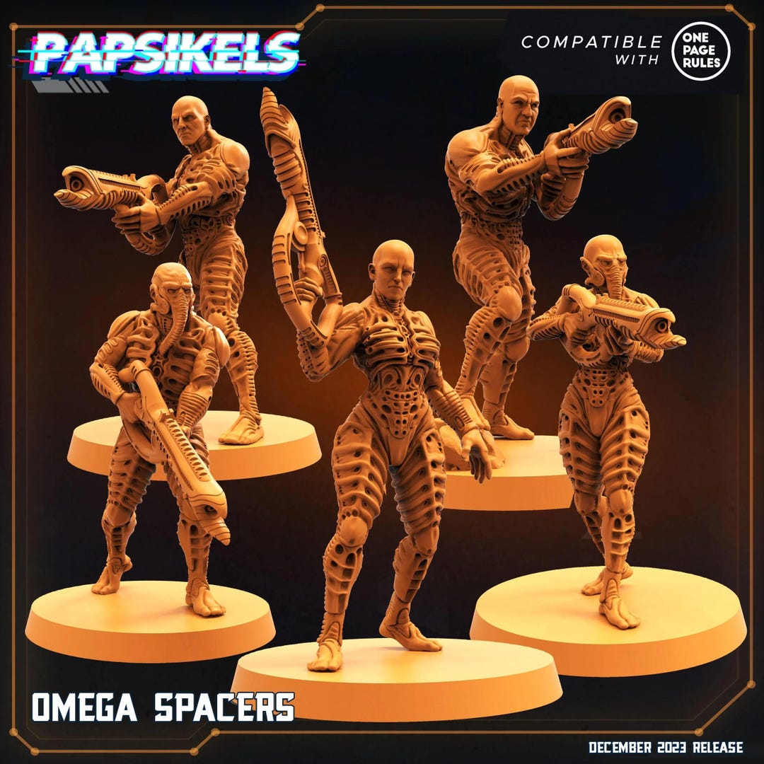 3D Printed Papsikels Omega Spacers 28mm 32mm - Etsy