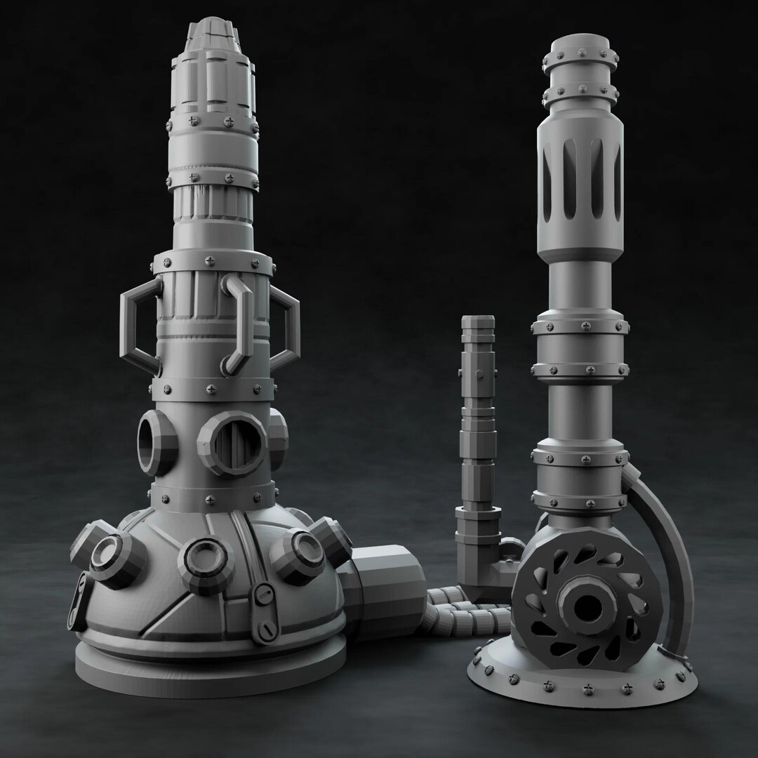 3D Printed Nafarrate Alchemy Stacks Set Space Orcs 28mm 32mm D&D - Etsy