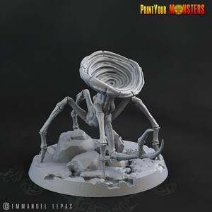 3D Printed Print Your Monster Spider Mushrooms the Lost Mushrooms 28mm ...