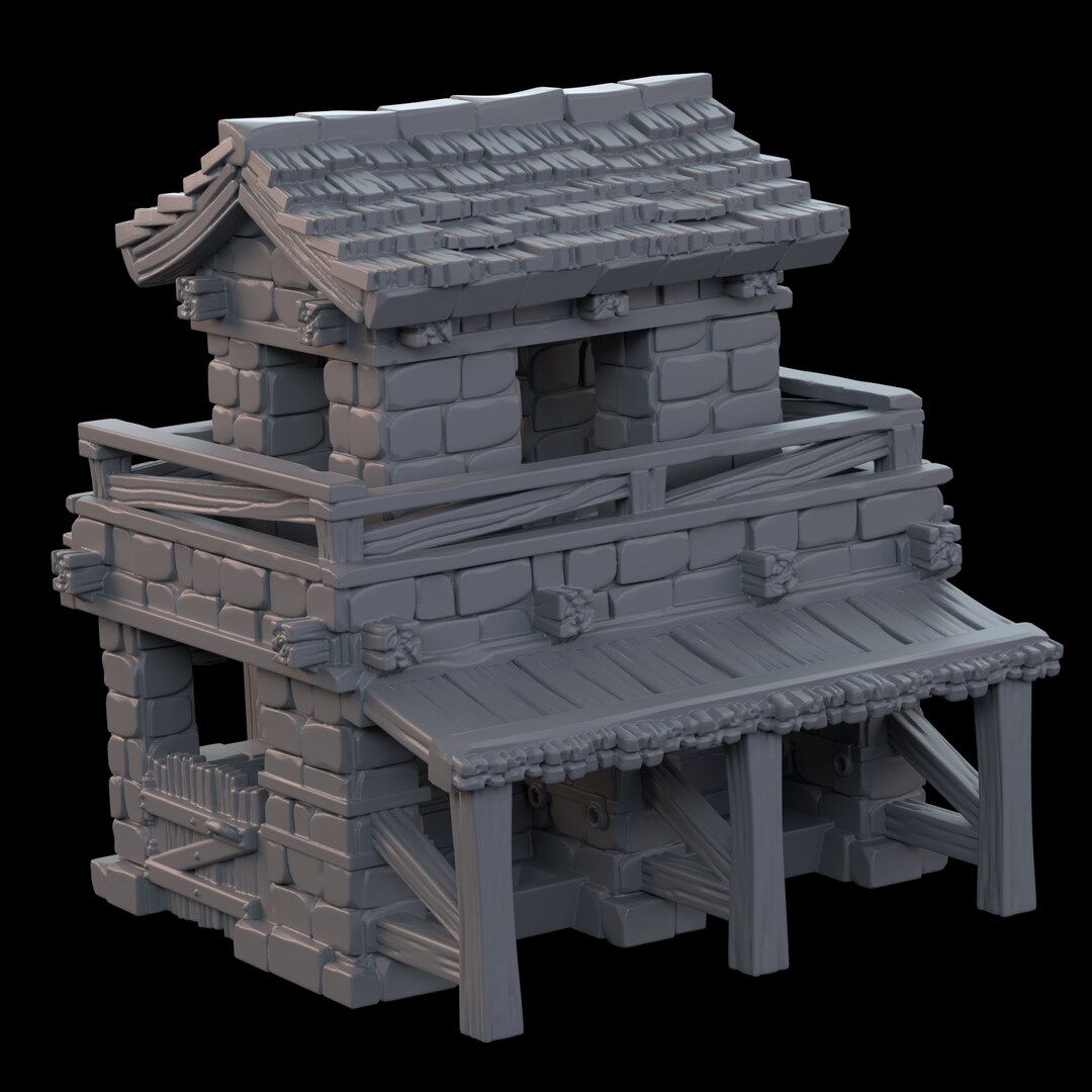 3D Printed Cast N Play Stable Townsfolk 28mm 32mm D&D - Etsy