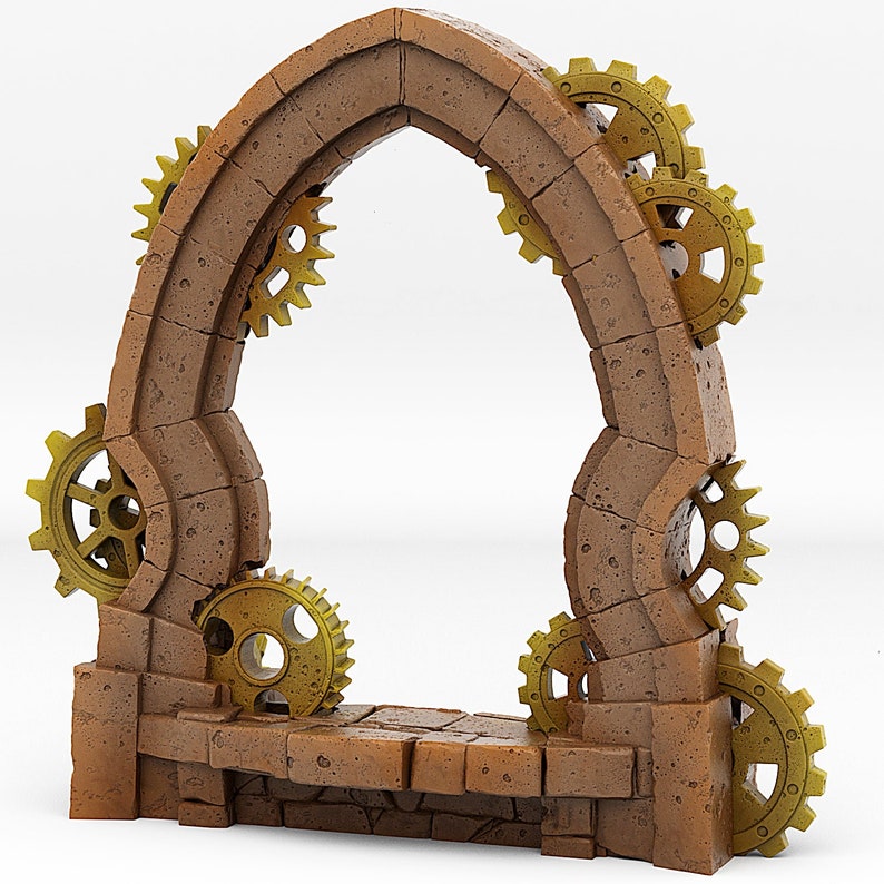 3D Printed Fantastic Portals and Effects Clockwork Portal 28mm - Etsy