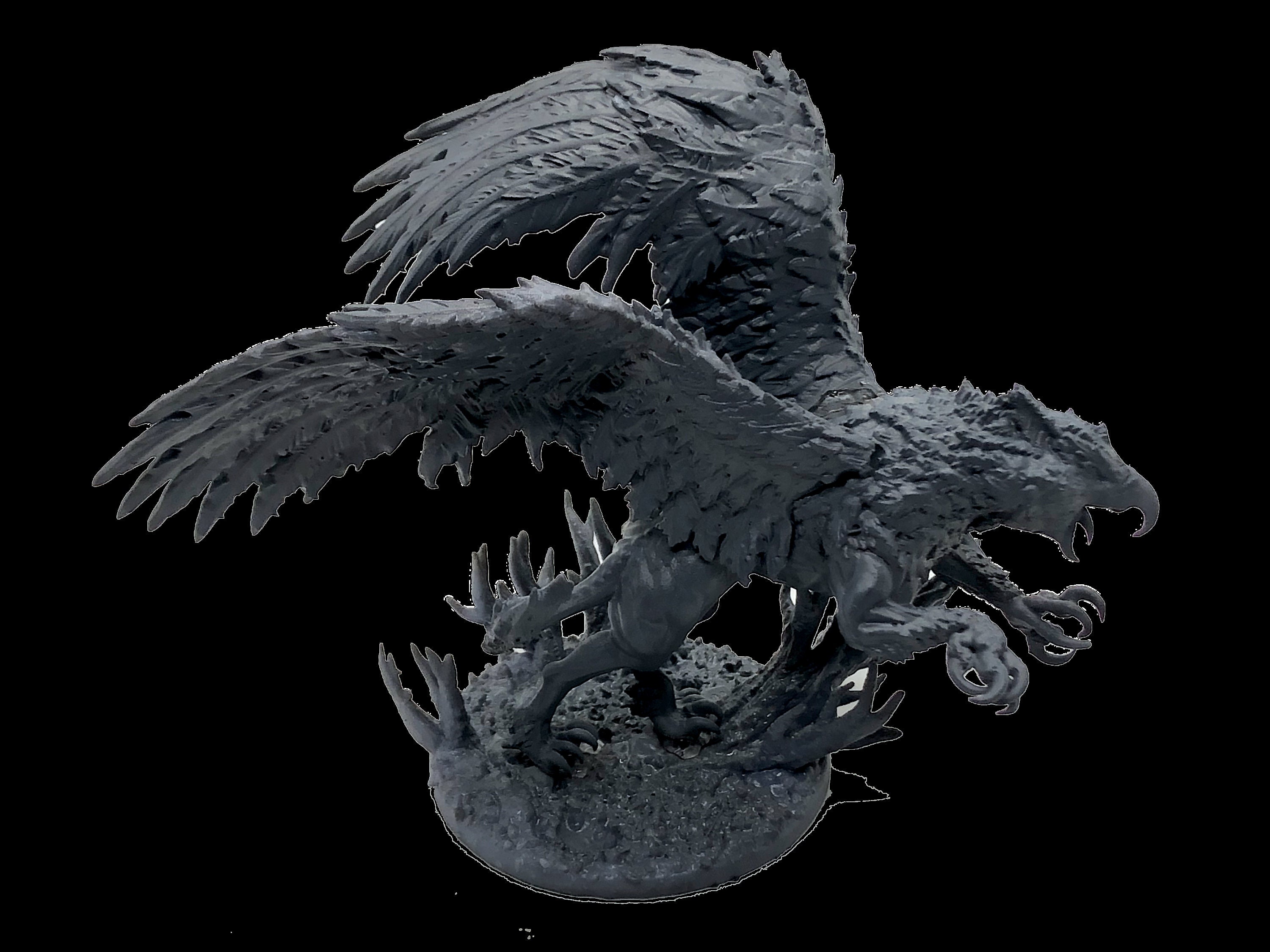 3D Printed Asgard Rising King of All Creatures Griffin Set | Etsy