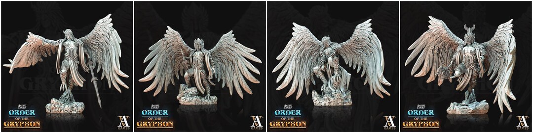3D Printed Archvillain Games Astral Court Order of the Gryphon - Ucelot ...