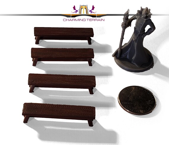 Miniature Toys Toys & Games 28 mm Hand-Painted DnD Miniature Tavern Bar ...