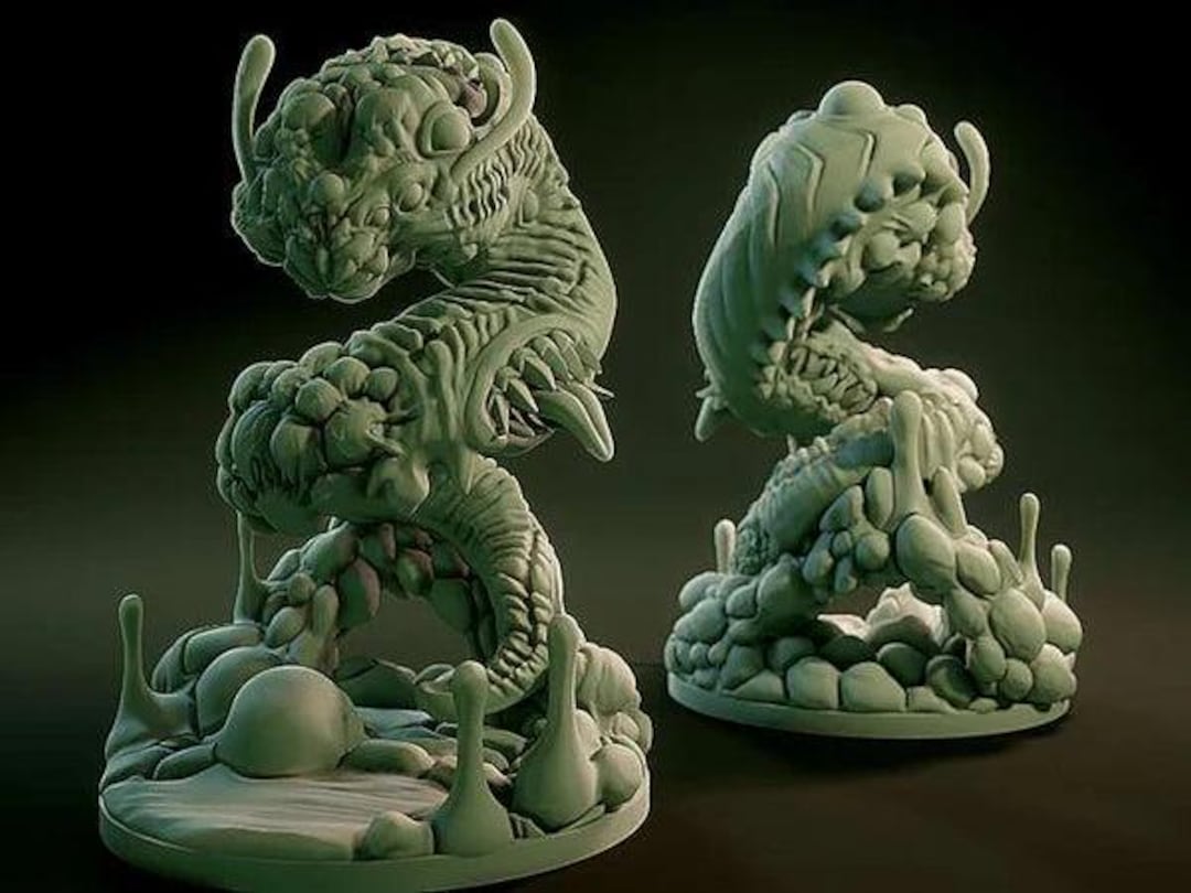 3D Printed Nafarrate Flying Polyp Lovecraftian Bestiary 28 32 Mm D&D - Etsy