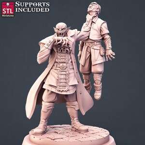 3D Printed STL Miniatures Vampire Set 28 - 32mm War Gaming D&D - Etsy
