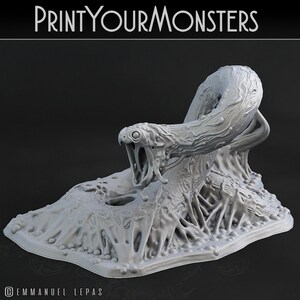 3D Printed Print Your Monsters Viper Ooze Total Serpents 28mm - 32mm D ...