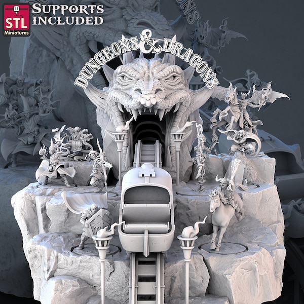 Dnd Miniatures Stl - Etsy