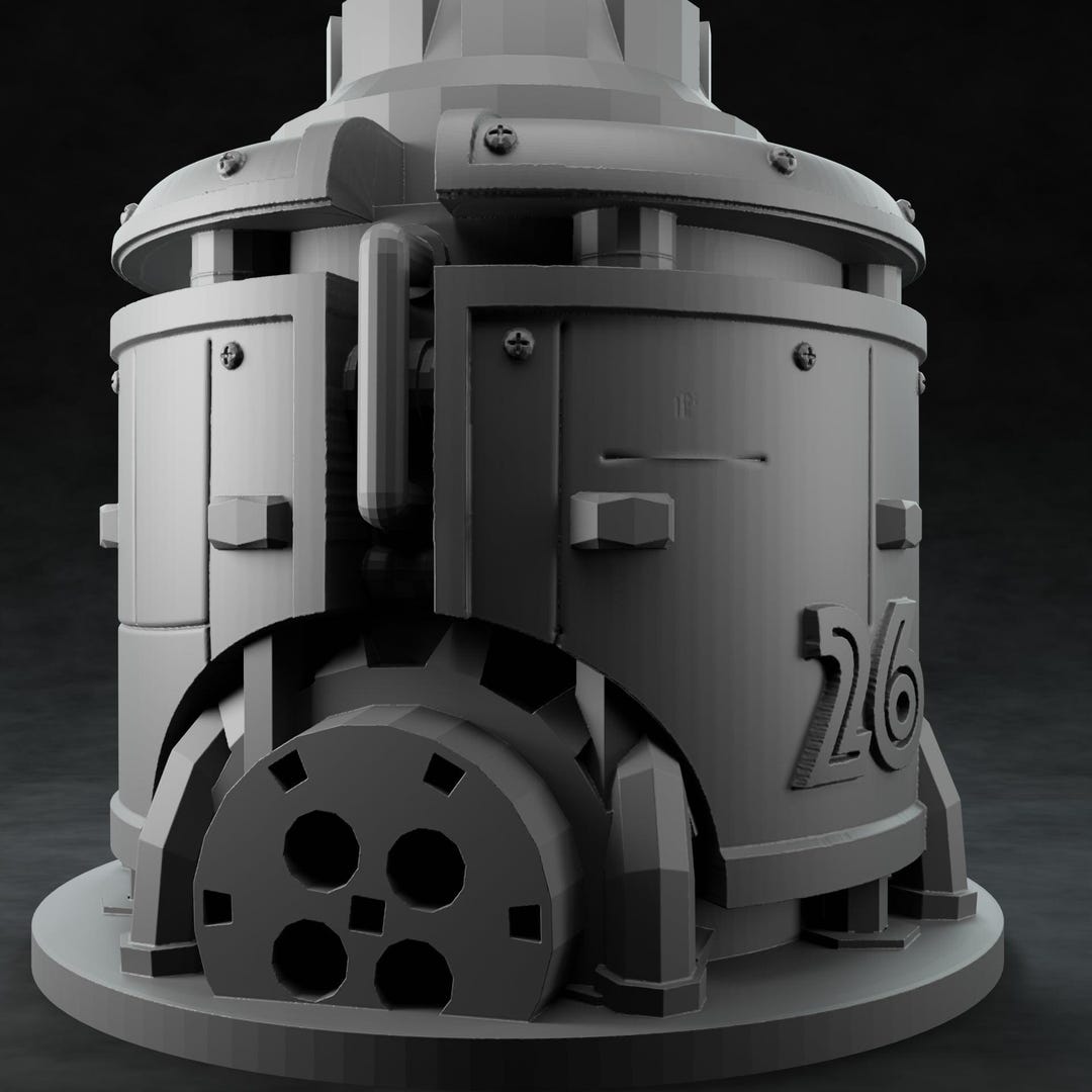 3D Printed Nafarrate Plasma Module Space Orcs 28 32 Mm D&D - Etsy