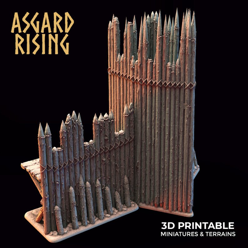 3D Printed Asgard Rising Defense Tower 28mm 32mm Ragnarok - Etsy