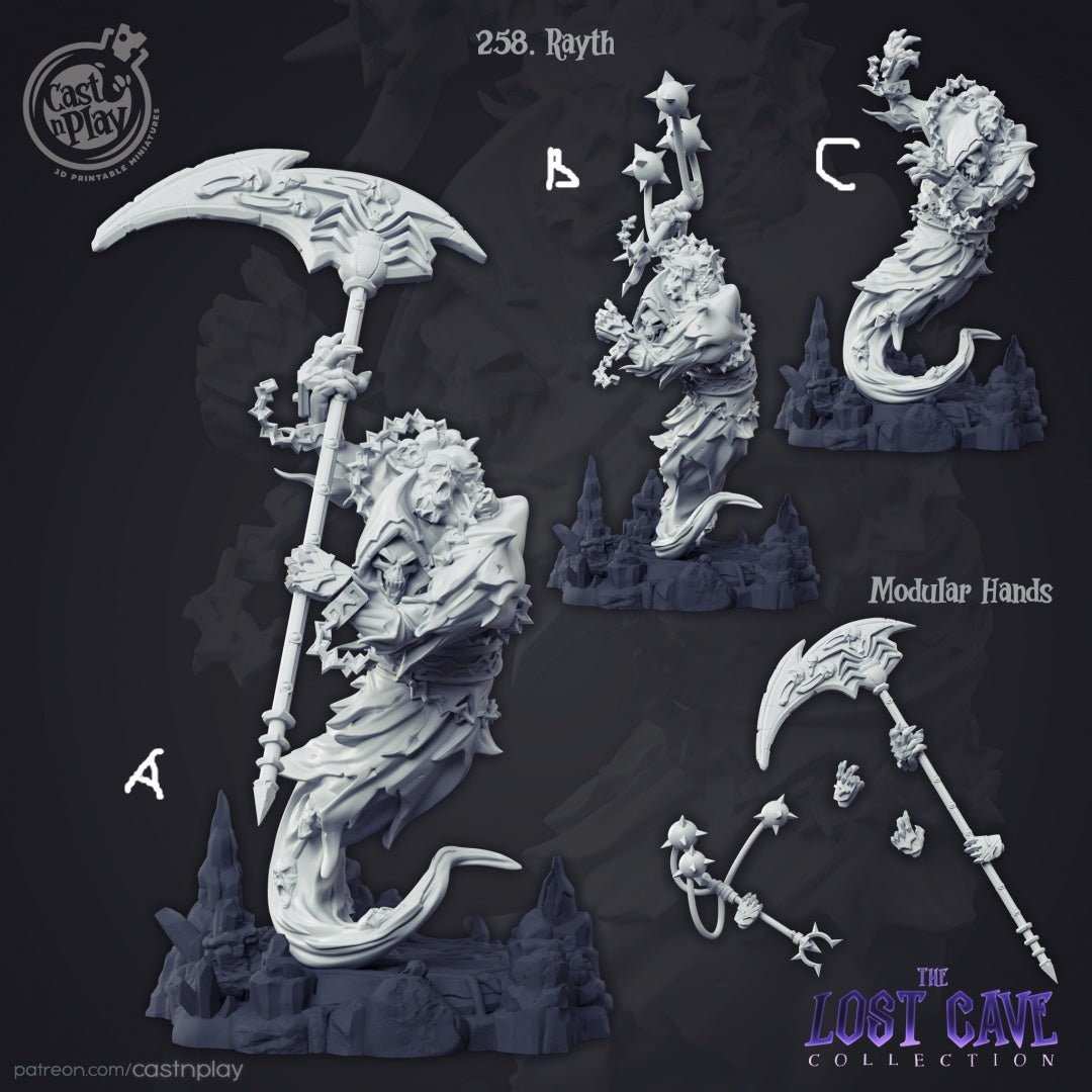 3D Printed Cast N Play Ryath 28mm 32mm D&D - Etsy