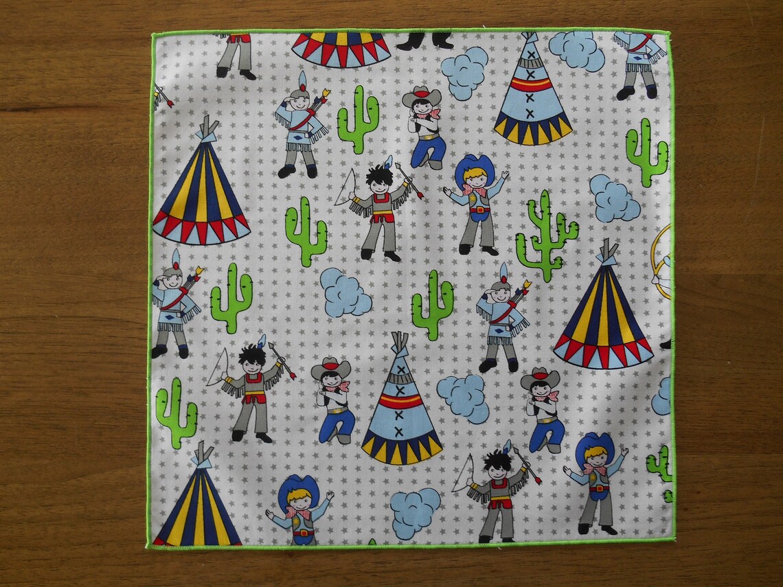Handkerchief Toy Story The Simpsons Indians / 100% Cotton | Etsy