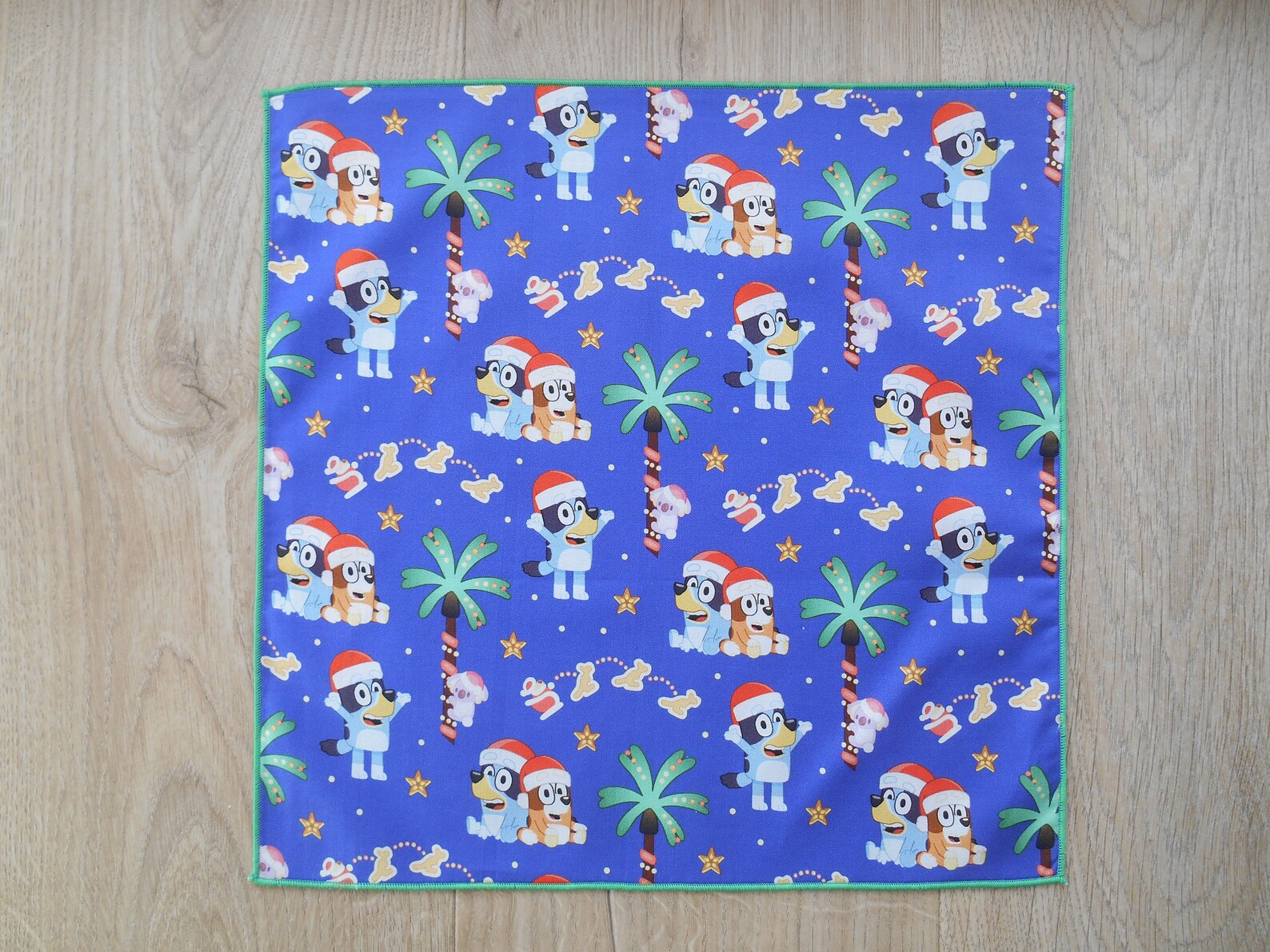 Bluey Handkerchief, Pocket Square / Childrens Boys Girls Hankies / Eco ...