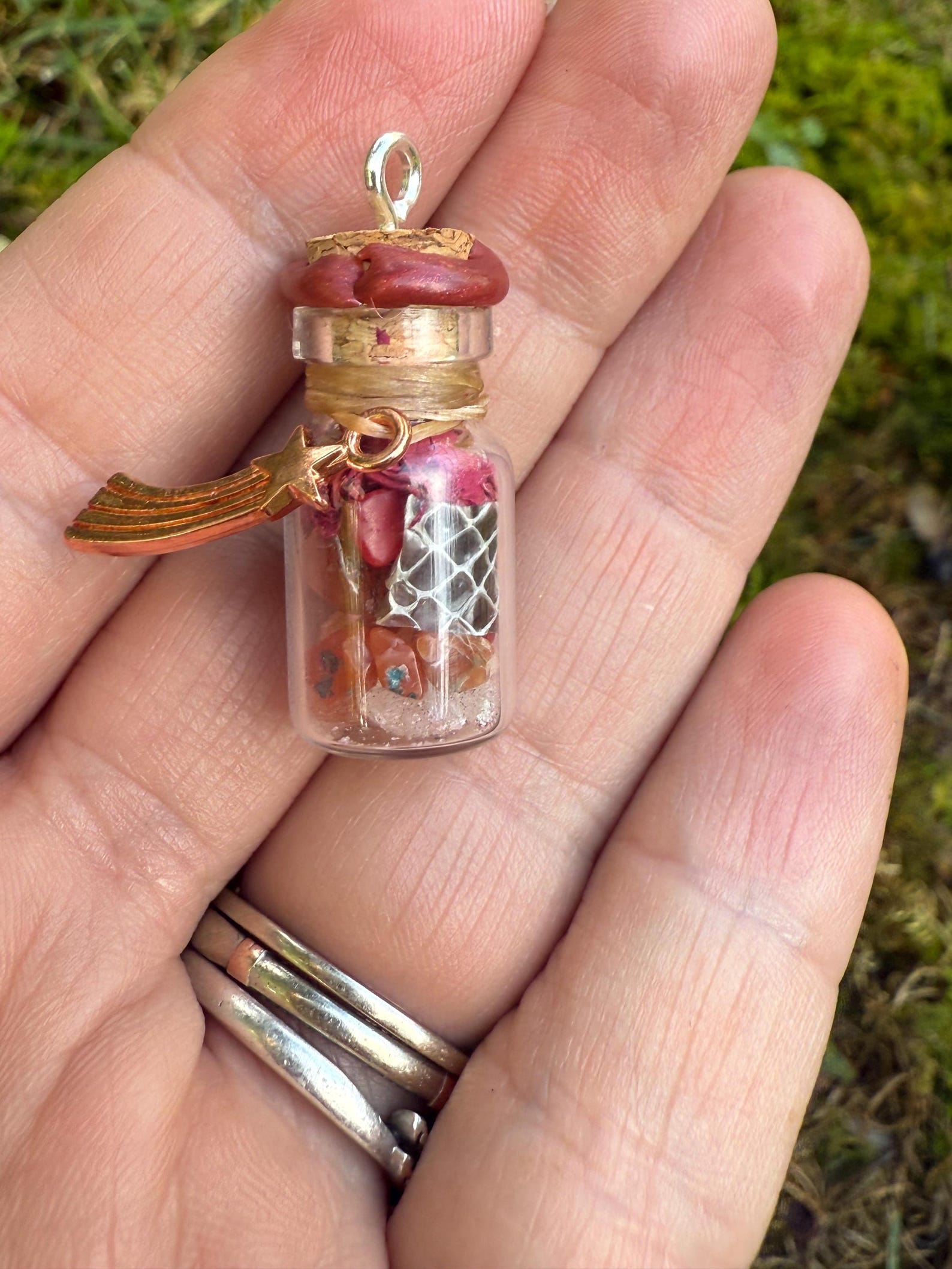 Mini Love Ward! Witches Spell Bottle - Etsy