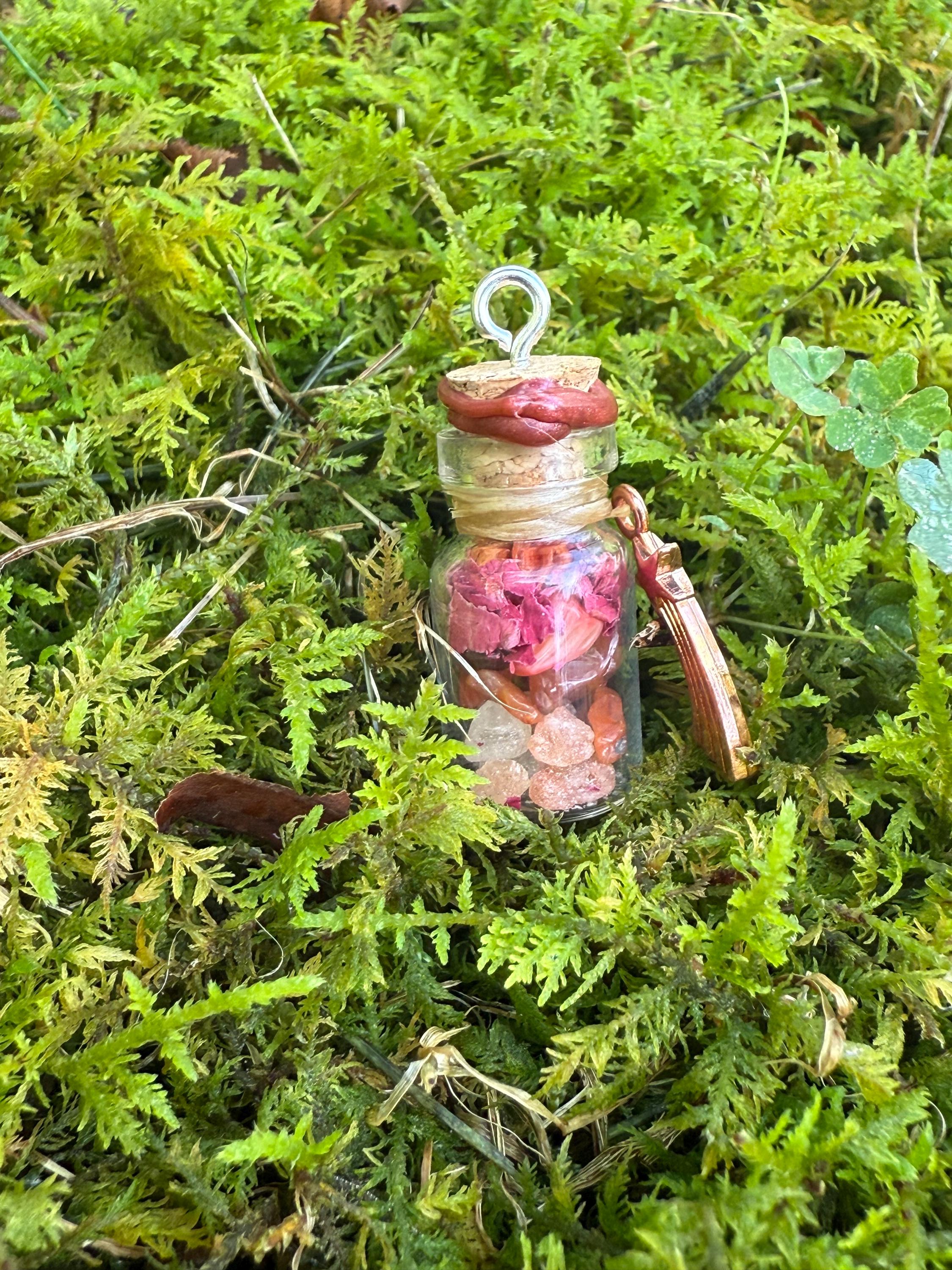 Mini Love Ward! Witches Spell Bottle - Etsy