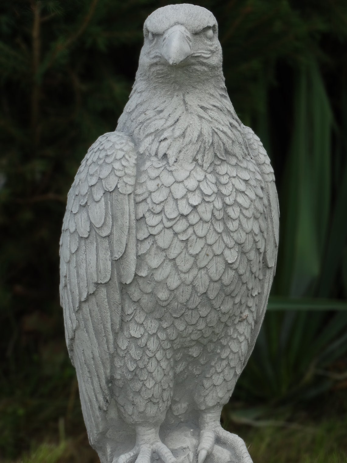 Large Eagle Statue Stone Eagle Garden Sculpture Bird Figurine Standing ...