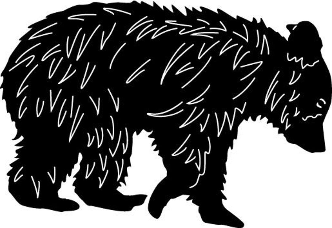 Bear Cad Cut File - Etsy