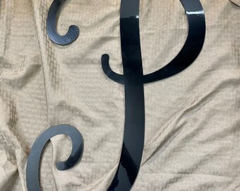 Metal Letter P - Etsy