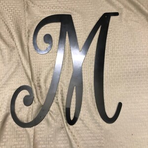 Metal Letter M - Etsy