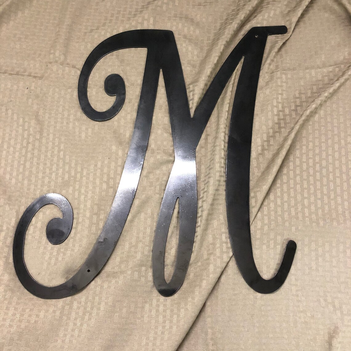Metal Letter M - Etsy