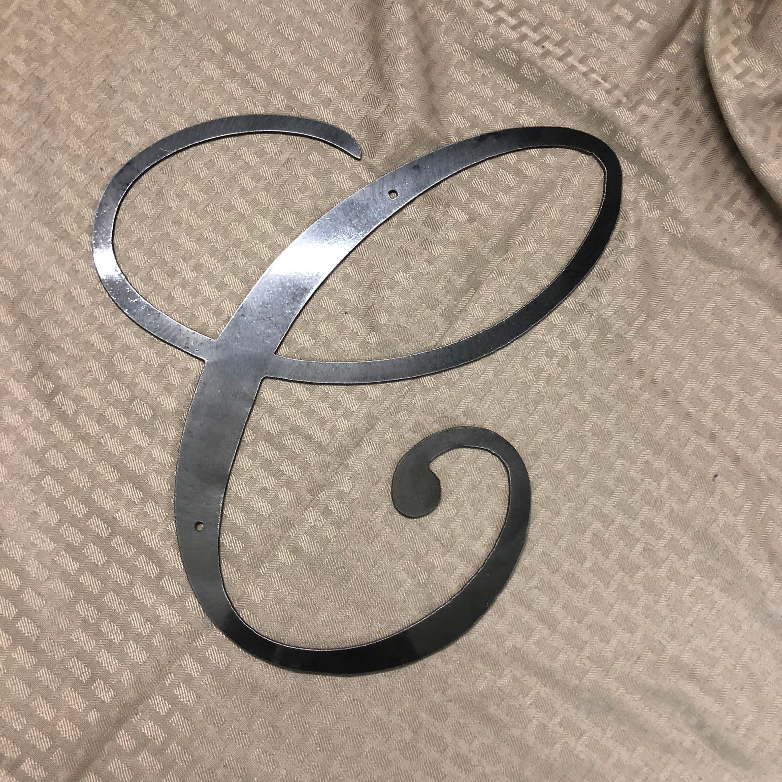 Metal Letter C | Etsy
