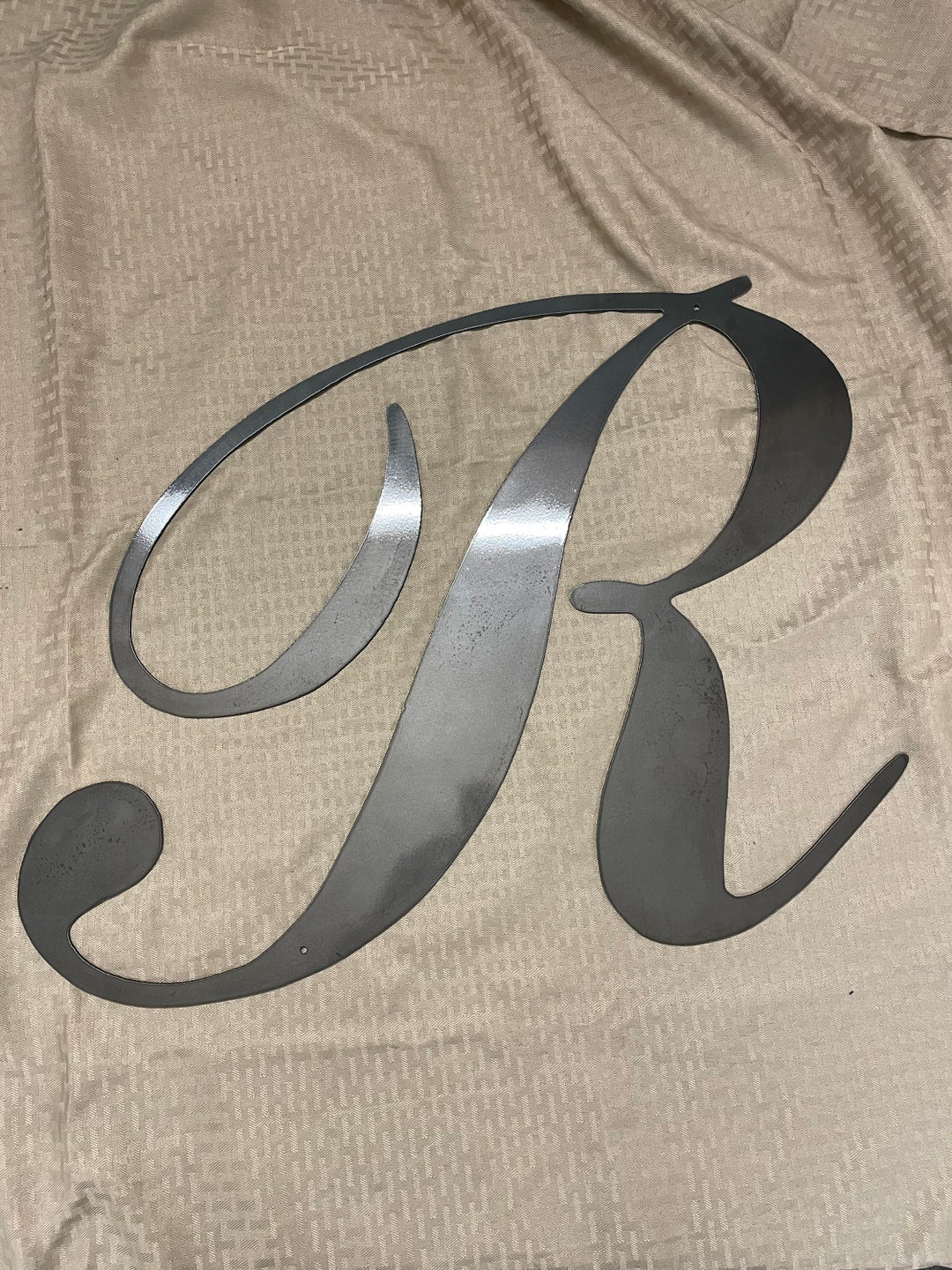 Metal Letter R - Etsy