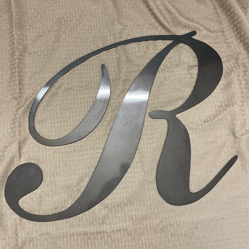 Metal Letter R - Etsy
