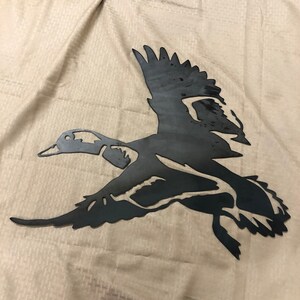 Handcrafted Duck Steel Sign - Rustic Farmhouse Decor - Etsy