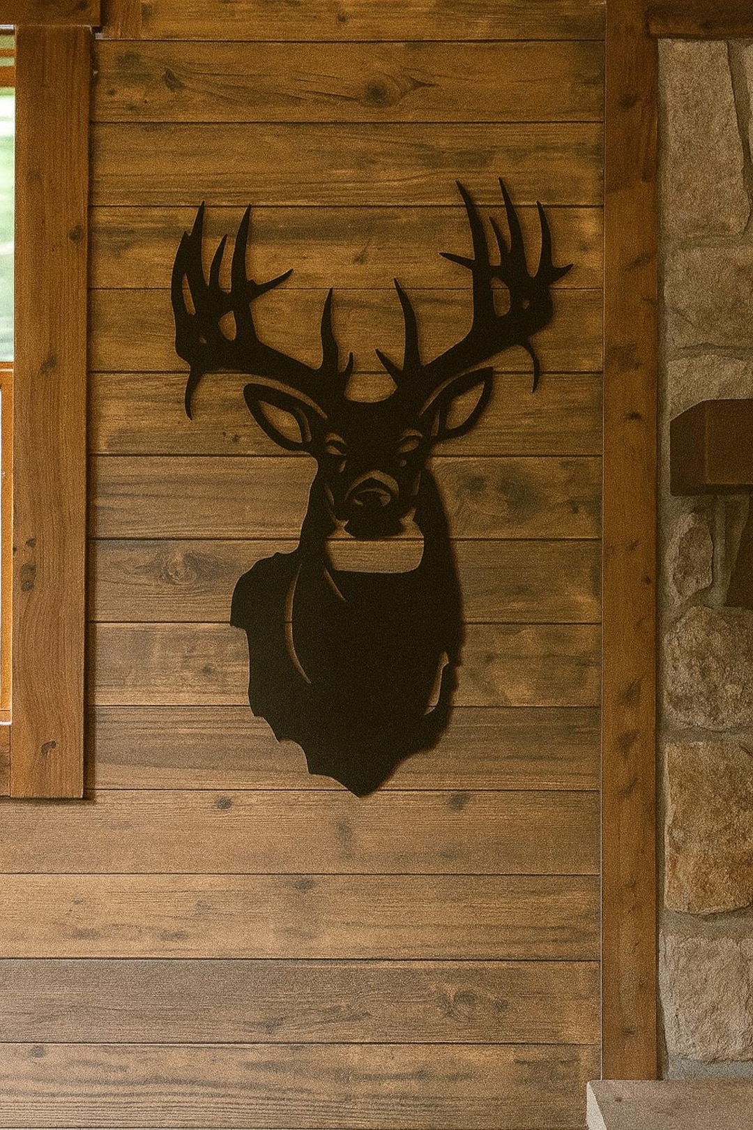 Metal Buck Deer Wall Art - 14 Gauge Steel - Etsy